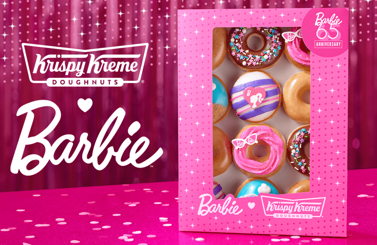 Krispy Kreme goes pink with Barbie collection - Craft to Crumb