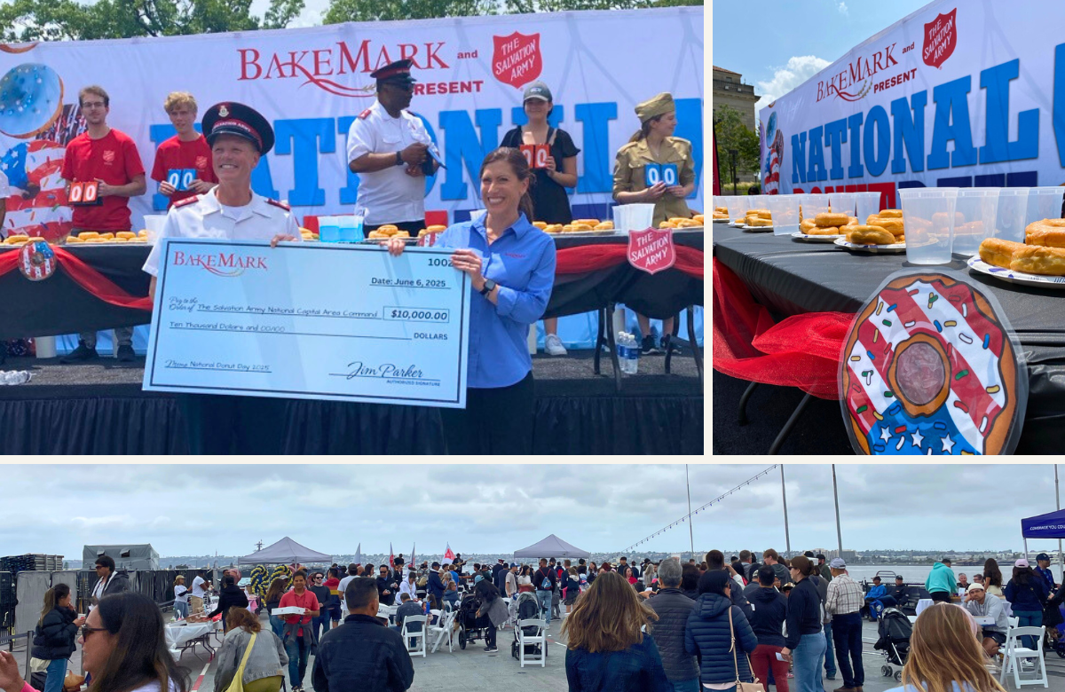 BakeMark, Salvation Army partner for National Donut Day - Craft to Crumb